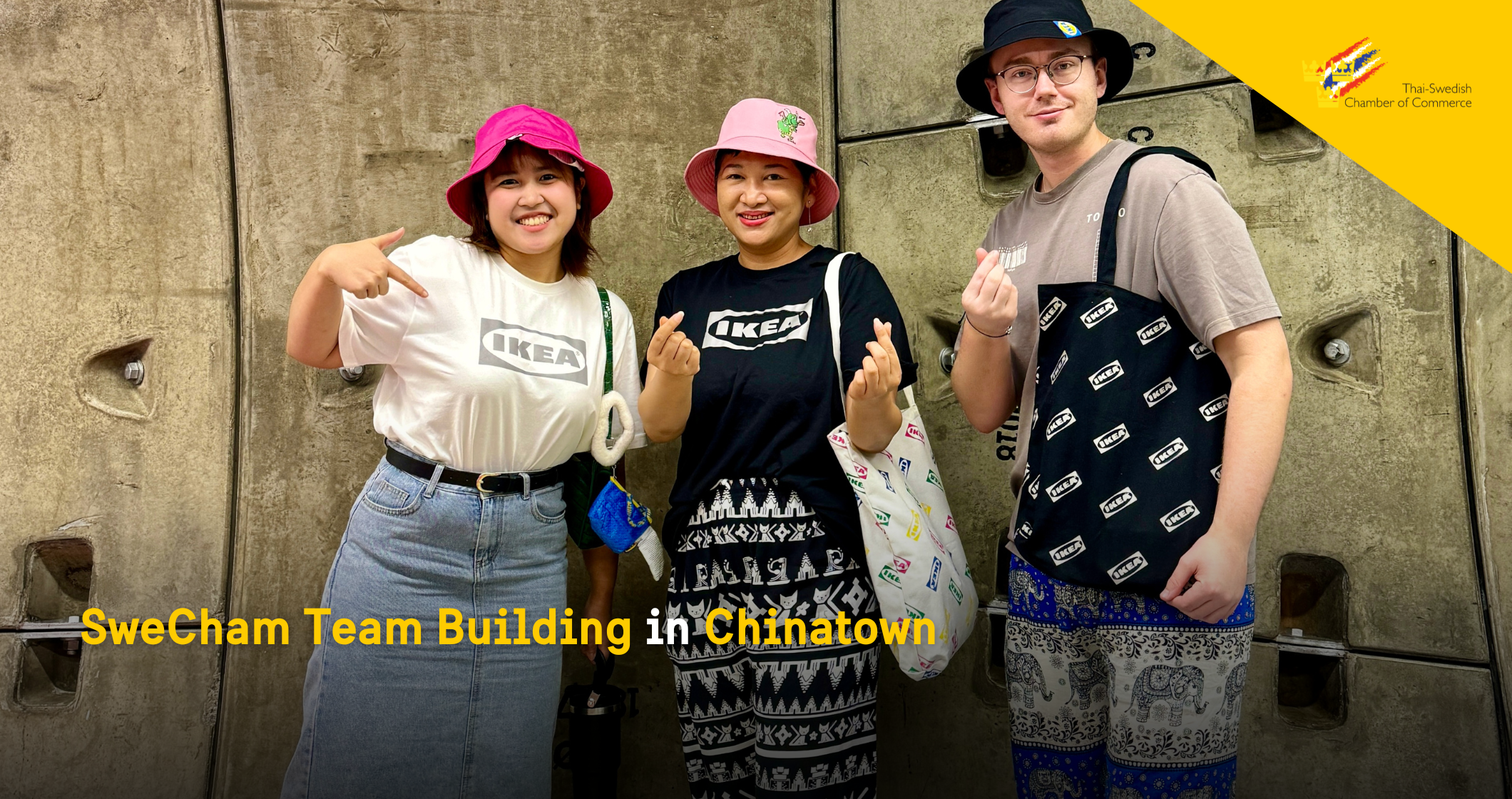 SweCham Team Building in Chinatown!